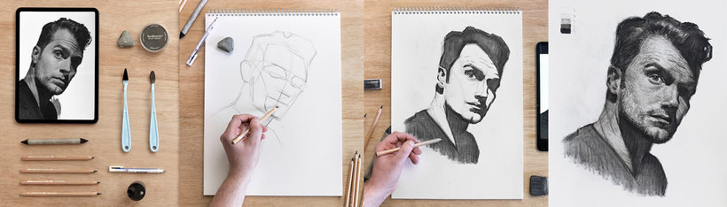 Online Course - Artistic Portrait Drawing: Capture Authentic ...