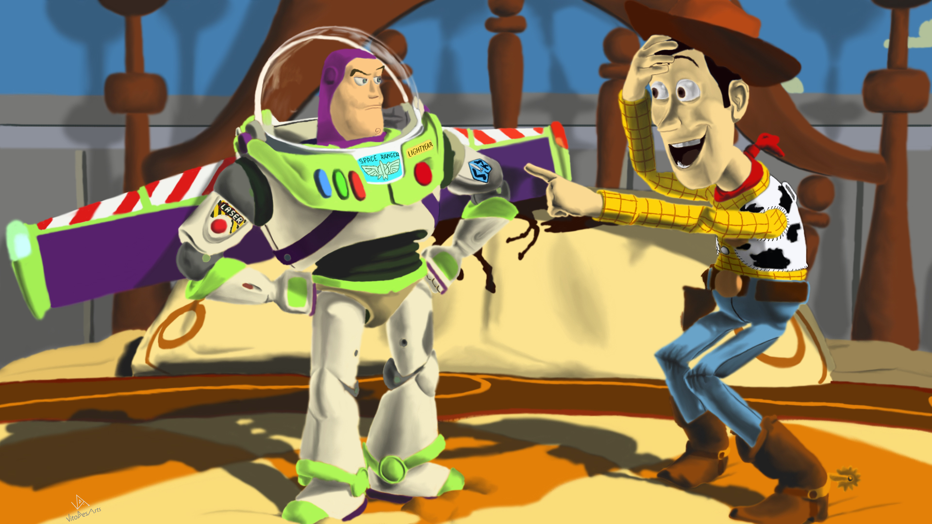 Buzz and Buddy | Domestika